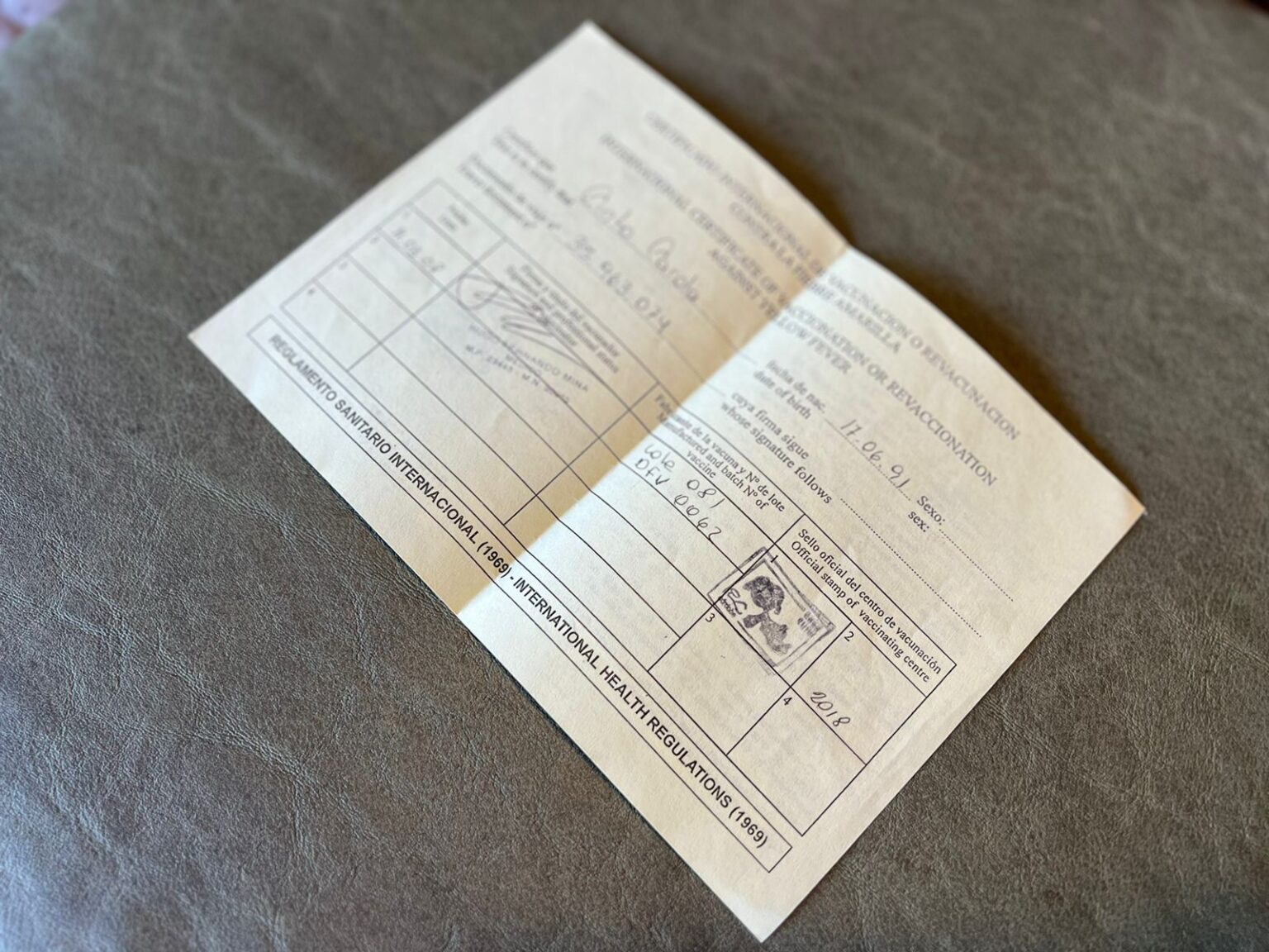 Fiebre amarilla: qué países la piden y a dónde vacunarse